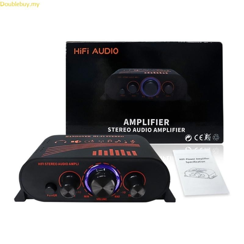 Doublebuy 20W+20W Stereo Digital Power Amplifier with Bass Treble Car ...