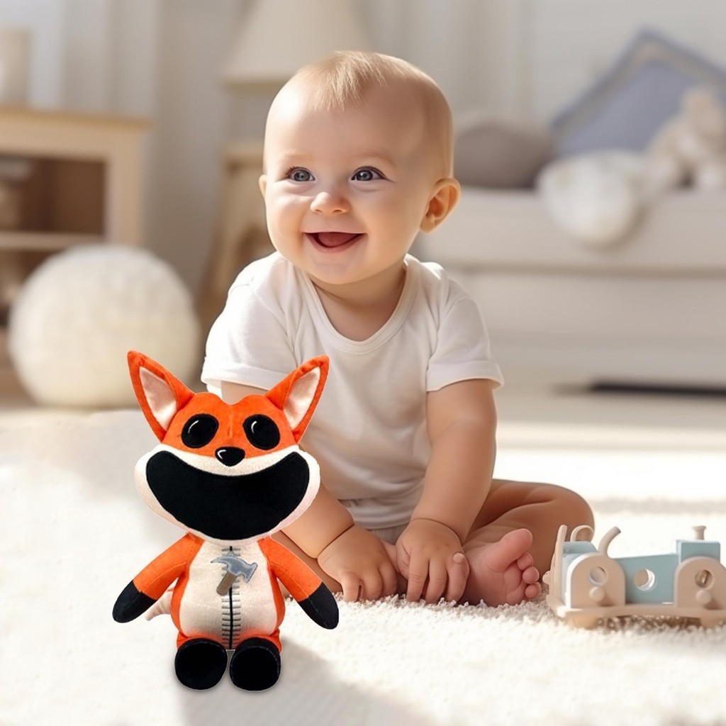 Scary Smile Plush Funny Catnap Plush Weird Stuffed Animal Catnap Toy ...