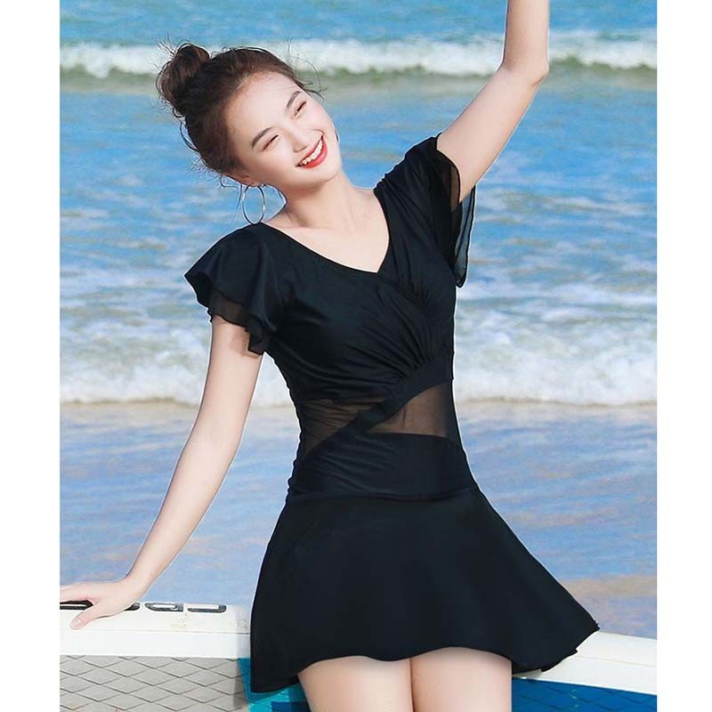New Swimsuit for Women, Conservative Fairy Style, Covering The Belly ...