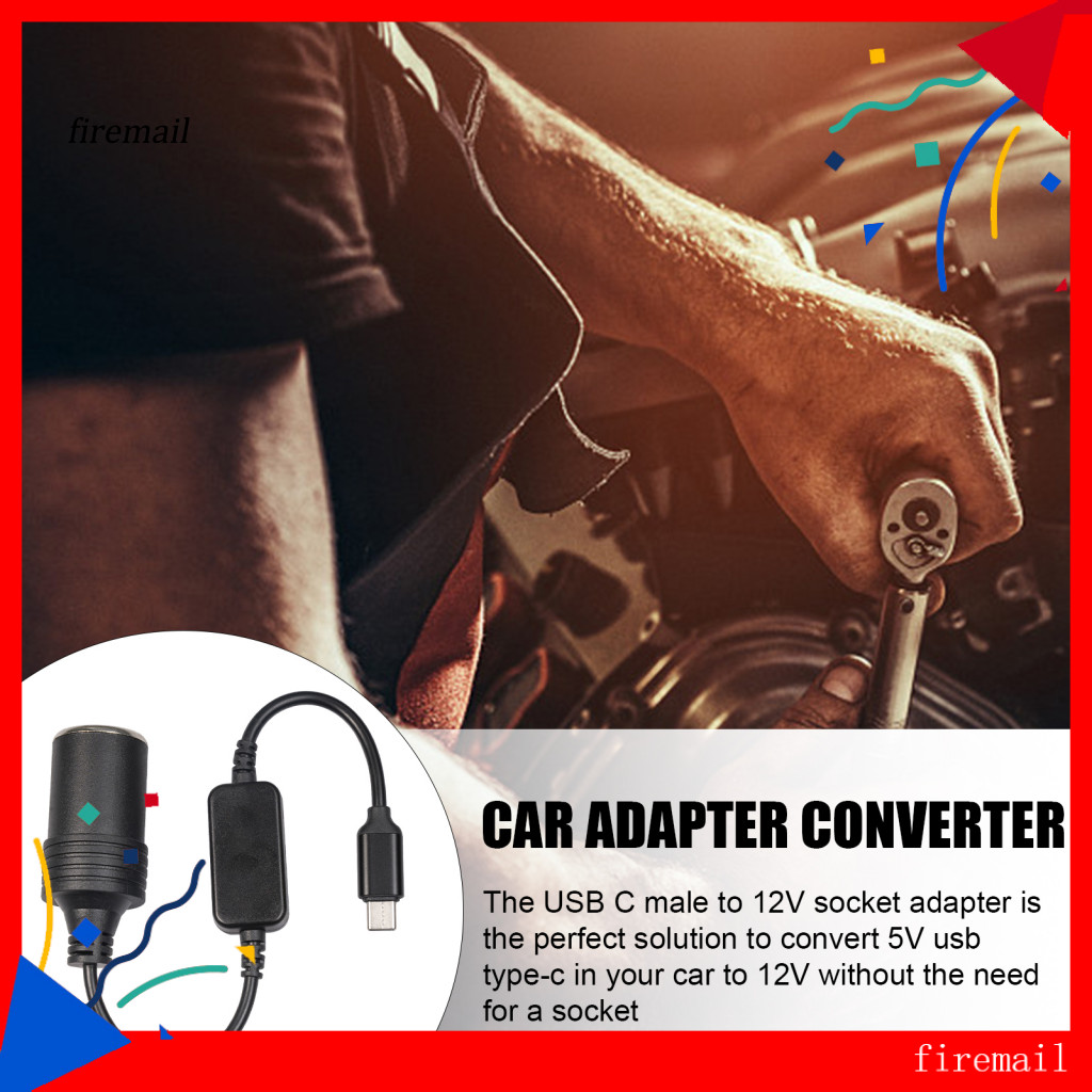 [FM] Widely Used Power Cable Car Adapter Fast Charging Usb-c Car Socket ...