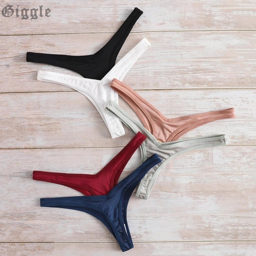 V Waist Sexy Sports Thongs G-string Panties Low waist Underwear Knicker ...