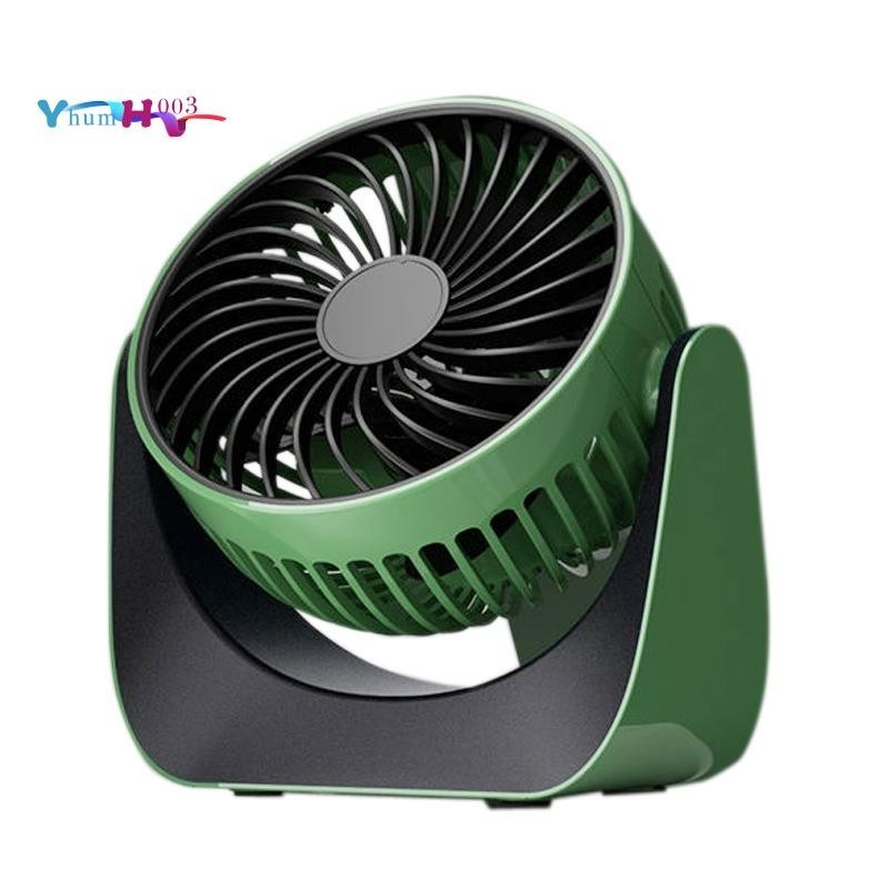 Mini USB Small Fan Office Desktop Silent Fan Portable Rechargeable ...