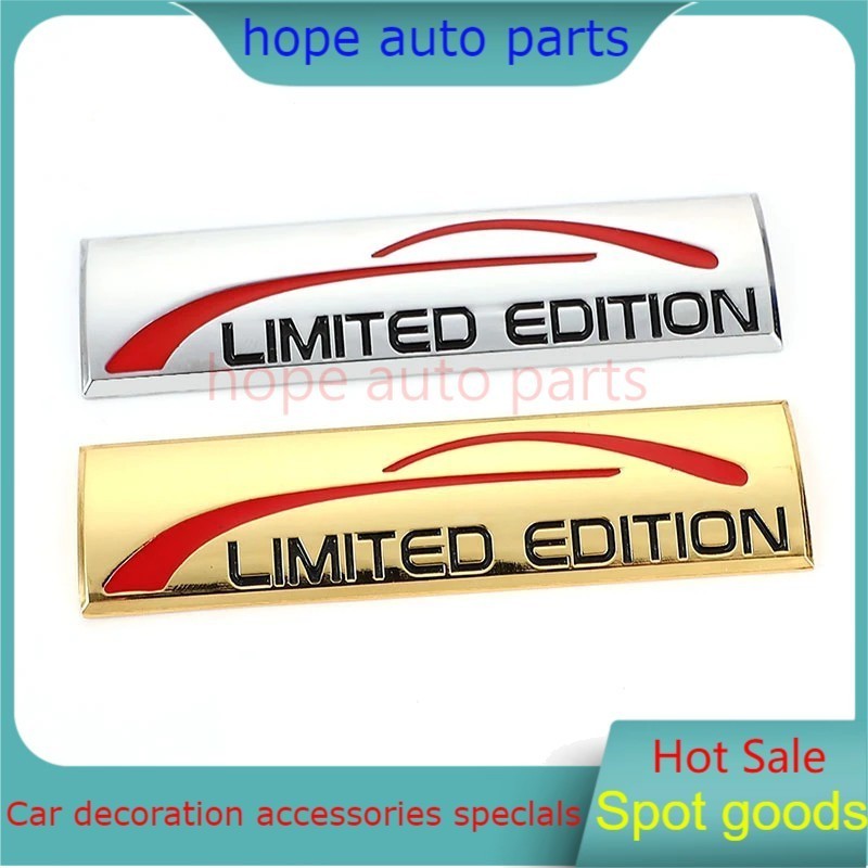 NEW 3D Metal Car Sticker Chrome Limited Edition Emblem Badge Decal for ...