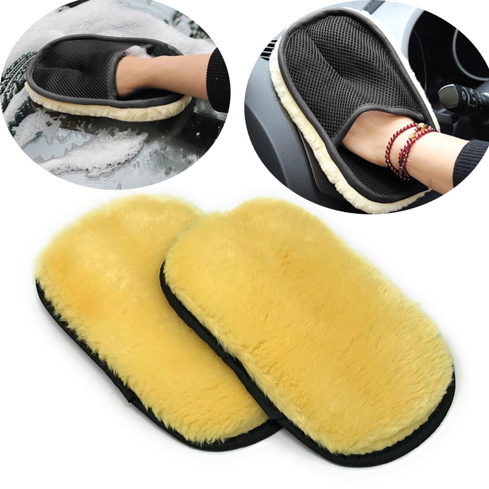 [𝗡𝗘𝗪 𝗶𝗻 𝗠𝗮𝘆] Furniture Glass Vehicle Auto Car Wool Wash Cleaning Brush ...