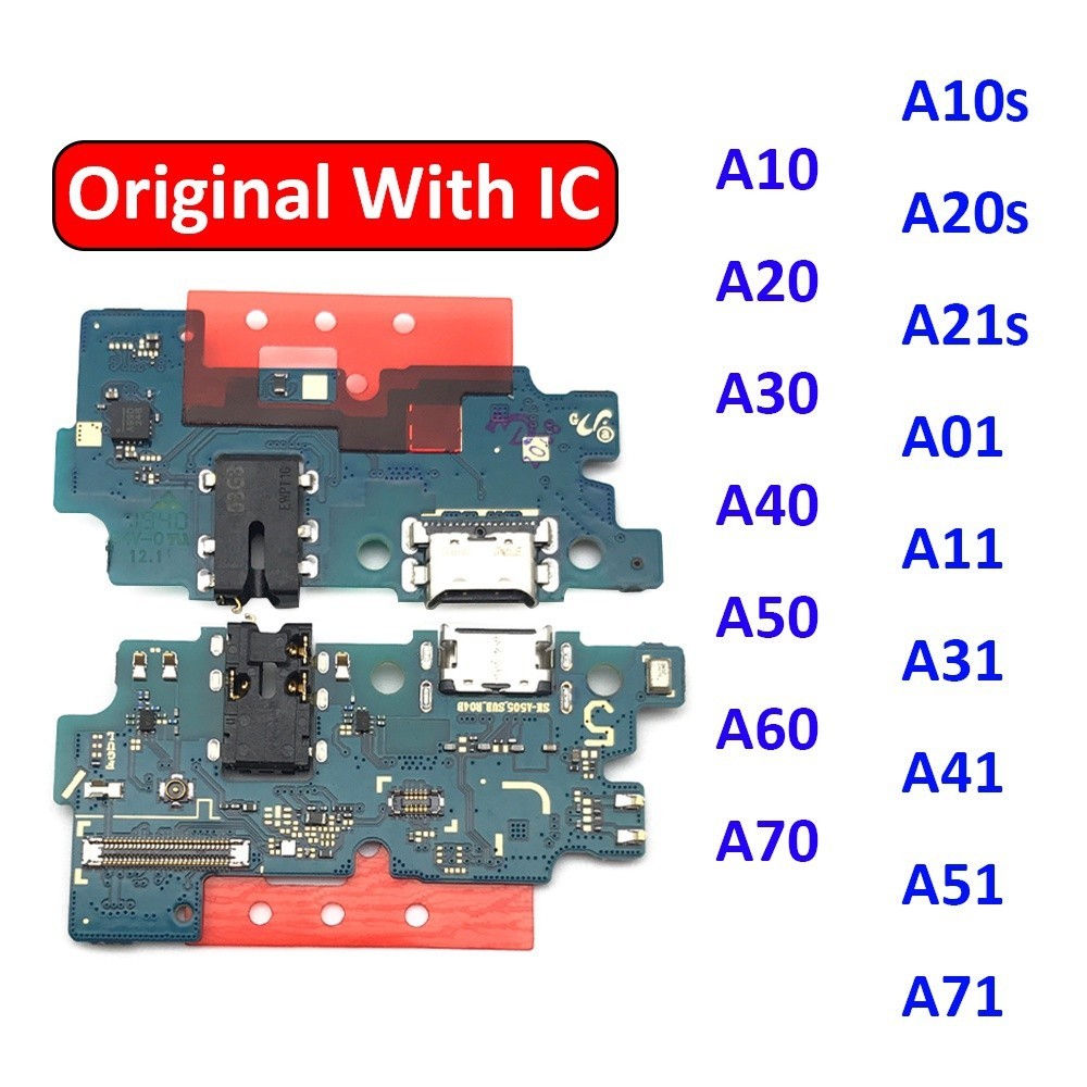 USB Charger Charging Port Dock Connector Board Flex Cable For Samsung A50 A505 A10 A20 A30 A40 ...
