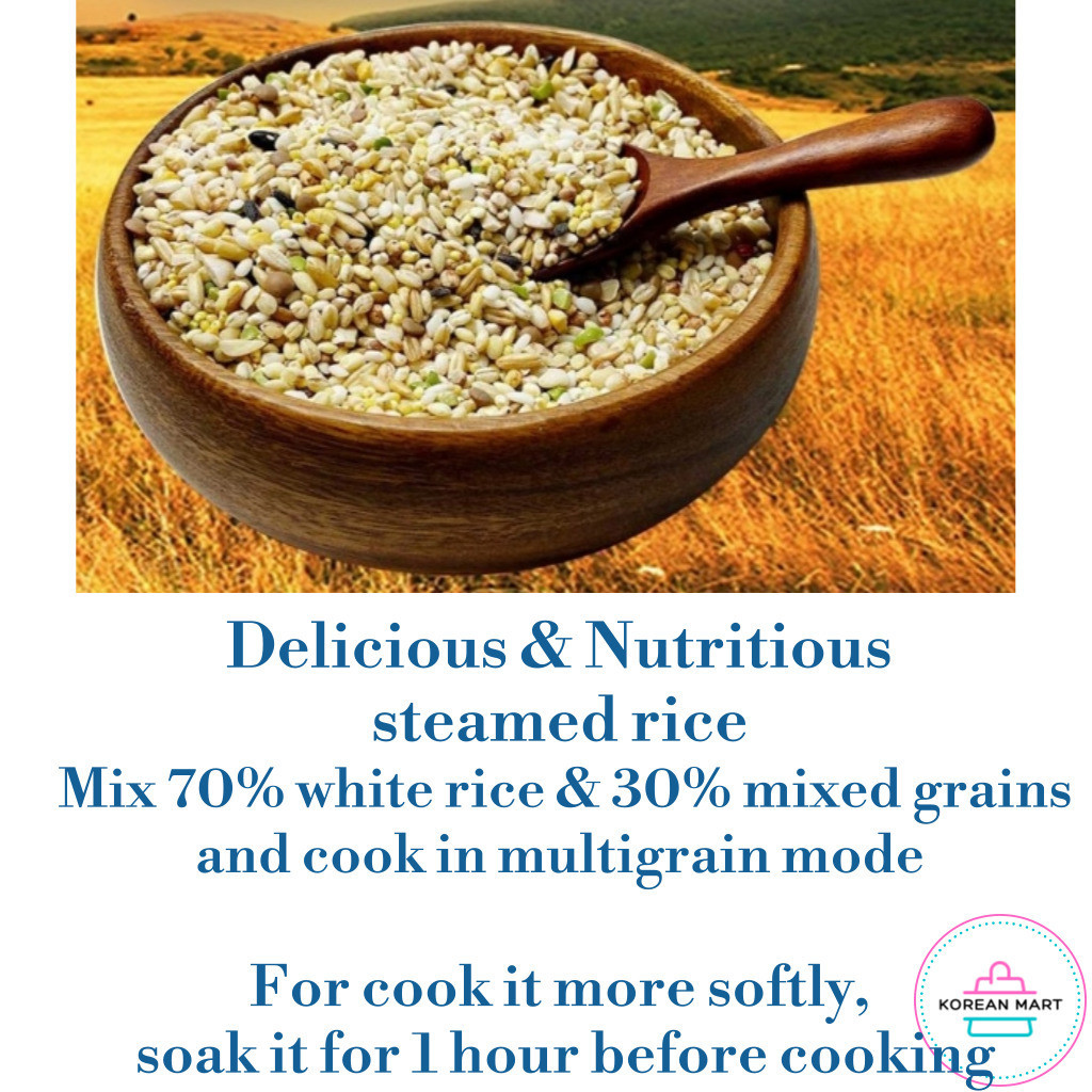 Korean 12 mixed grains 1KG, 2KG, 4KG / Multi grains grown from Korea ...
