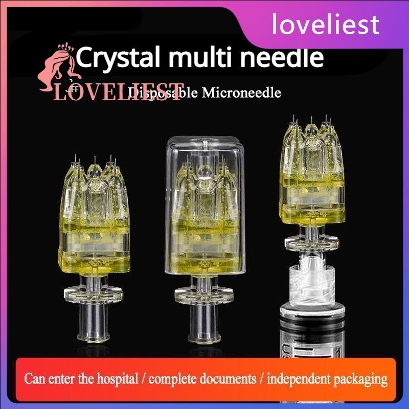 Korea Crystal Multi Needle Mesotherapy 32g 1.5mm 5 Pins Tip Needle For ...