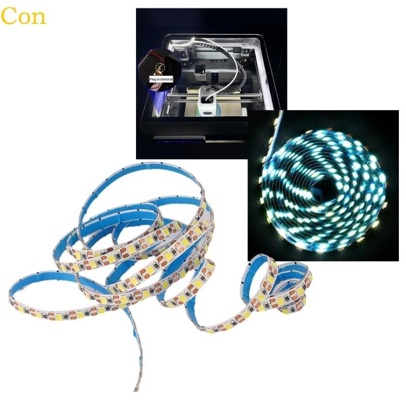 Con Printing LED Light Strips for Bamboo Lab X1 3D Printers White ...