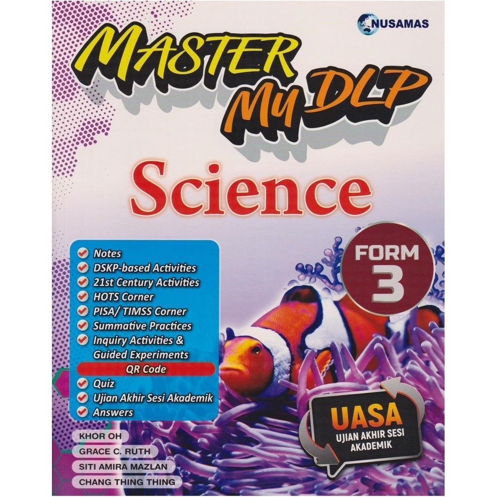 MASTER MY DLP SCIENCE FORM 3 UASA | Shopee Malaysia