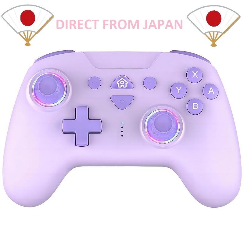 FONLAM Switch-compatible controller PC/iOS/Android Compatible with all Hall stick No dead zone ...