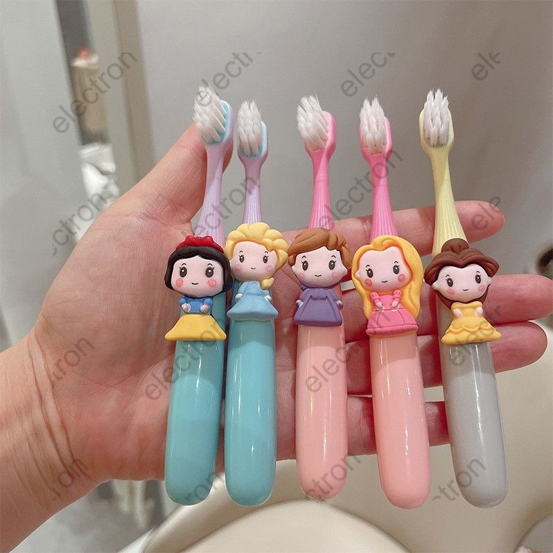 Children Cute Cartoon Toothbrush,soft Bristles 2-6 Years Old Kids ...