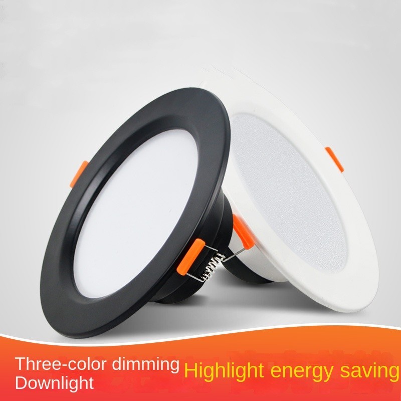 LED tube light, black embedded ceiling light, living room ceiling ...