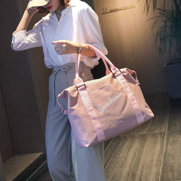 travel bag duffel travel bag Beg perjalanan versi Korea, berguna untuk ...