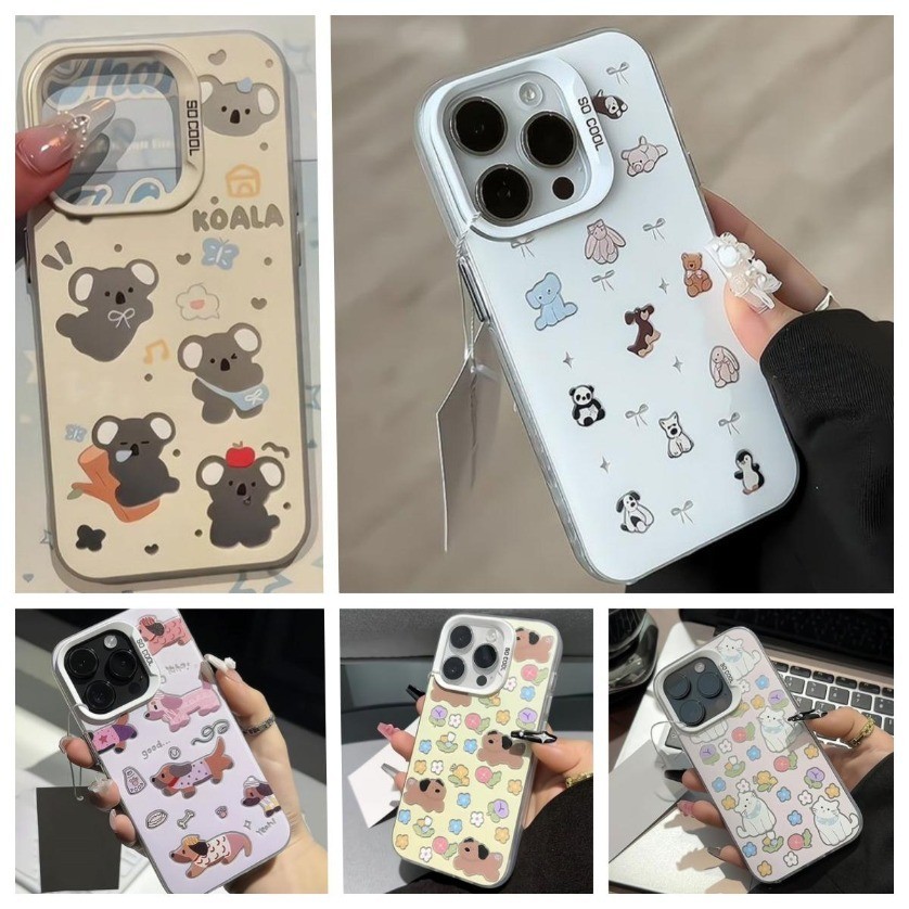 Ins Korea IMD Phone Case for iPhone 11 15 14 13 12 Pro Xs Max XR X 7 8 ...