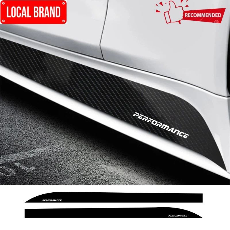 /Cashaperformance Racing Sport Stripes Carbon Fiber Vinyl Decal Car ...