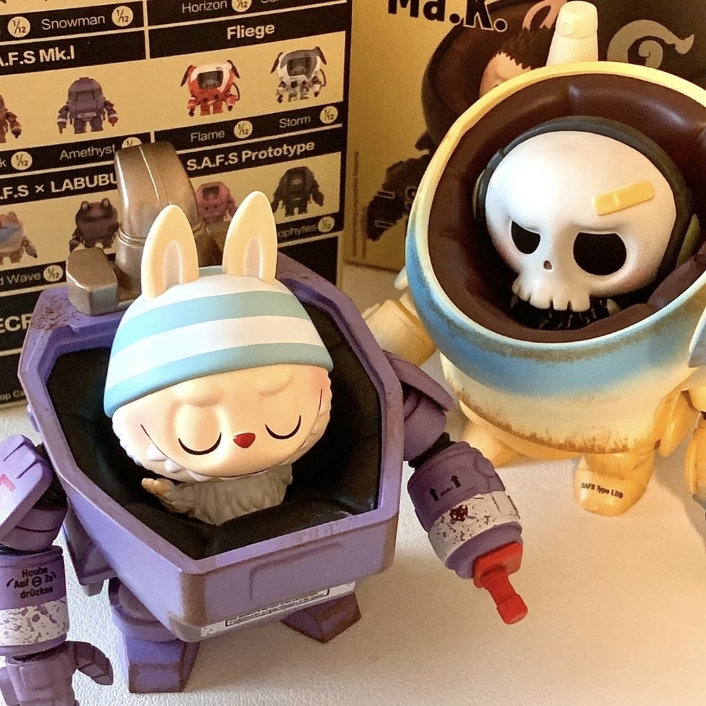 Labubu Labu Yokoyama Hiroshi Ma.k. Series My Mystery Box Mecha Gifts ...