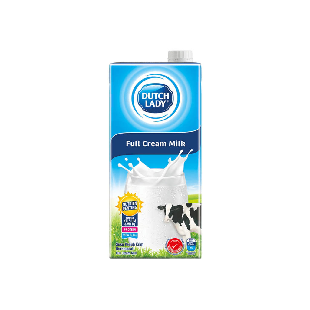 DUTCH LADY UHT Pure Farm Chocolate Strawberry Low Fat Full Cream Milk ...