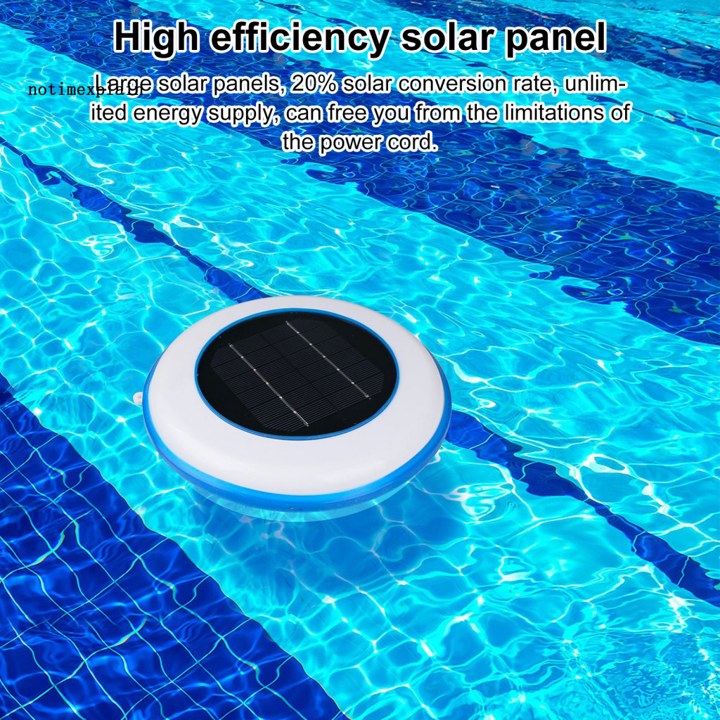 NTA Solar Panel Pool Cleaner Solar-powered Swimming Pool Cleaner ...