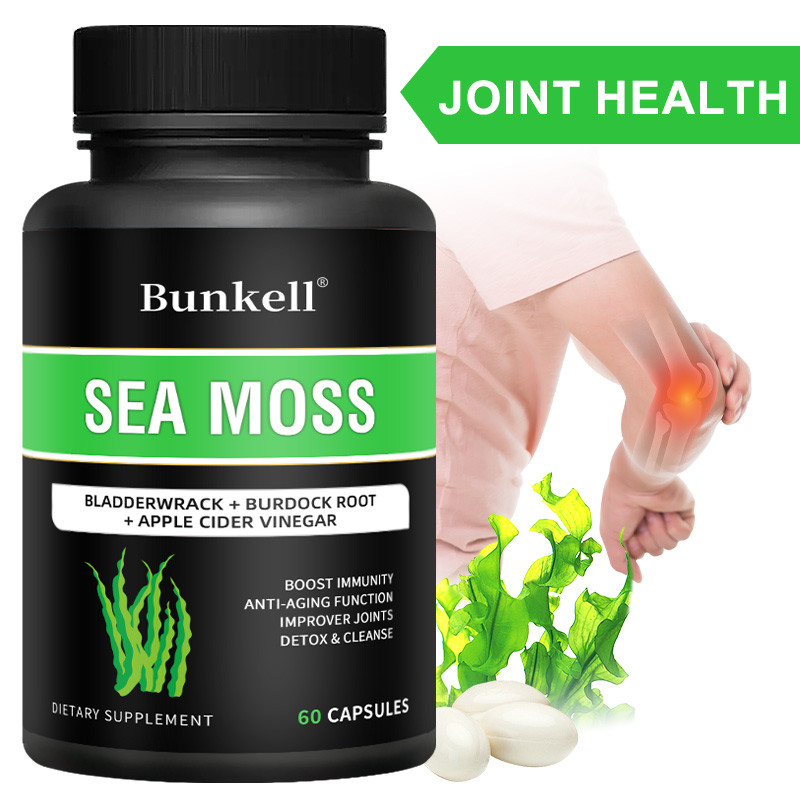 Bunkell Sea Moss Supplements Support Joint Health, Support Immune ...