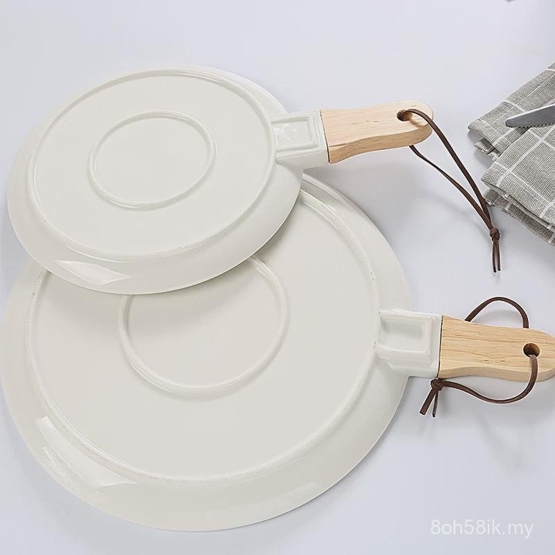 Corak Marmar Seramik Kreatif Nordic Pinggan Makan Malam Barat Pinggan ...