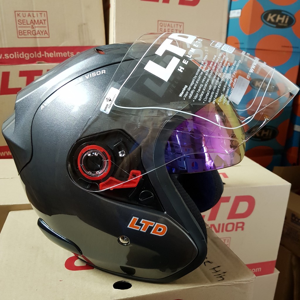 **Double Visor** 100% Original LTD Infinity Avent Double Visor Helmet ...