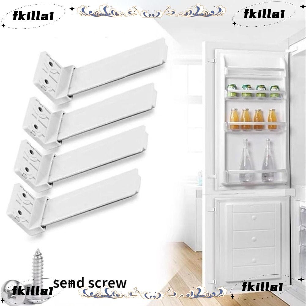 FKILA 1pcs Refrigerator Slide Rail, Universal Embedded Fridge Door ...