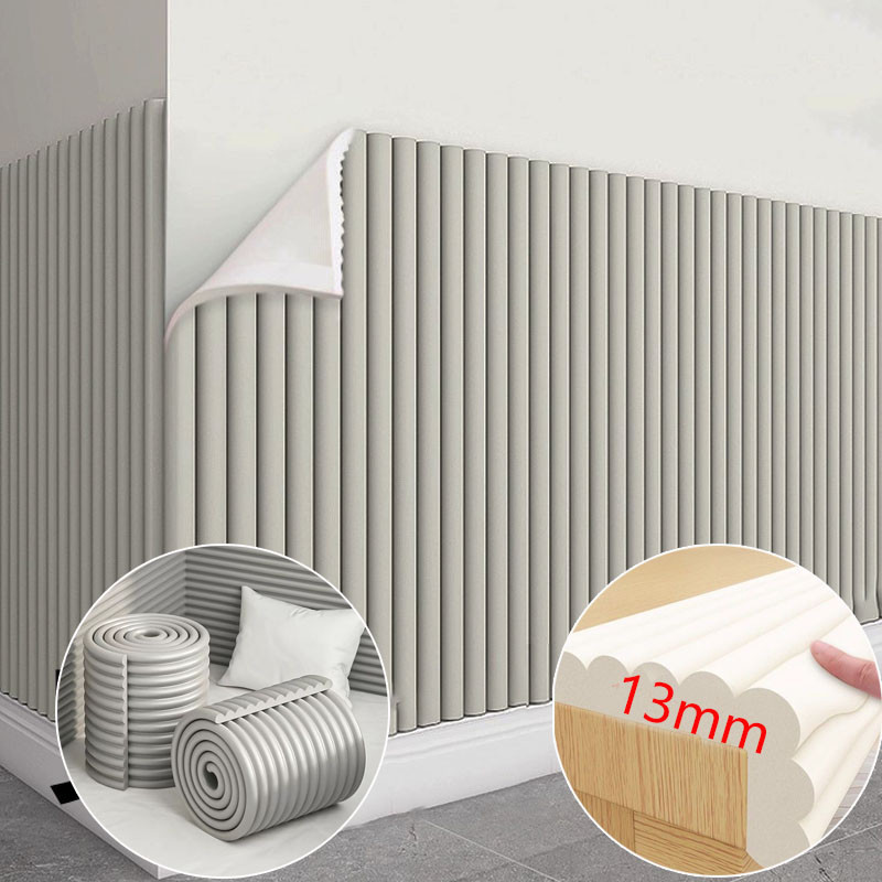 (self-adhesive)-13mm XPE Grille 3D Wall Board Panel Decorative ...