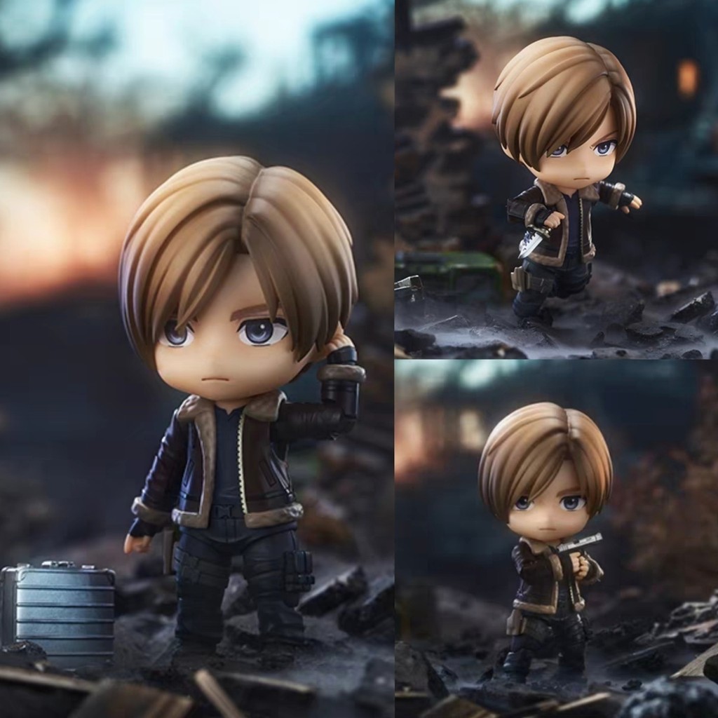 Remake 4 Anime Domestic Nendoroid 2337 Remake Leon Scott Kennedy Figure ...