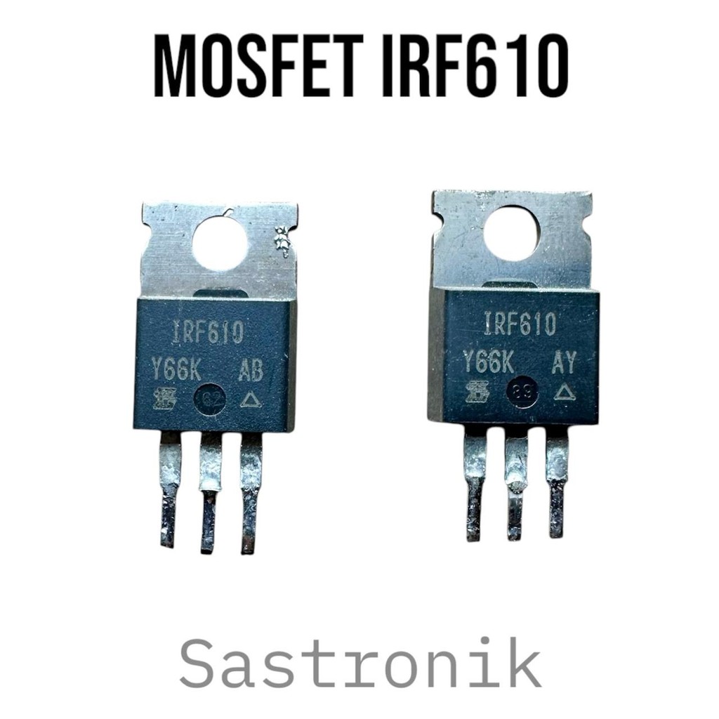 Mosfet IRF610 3.3A 200v ready draw | Shopee Malaysia