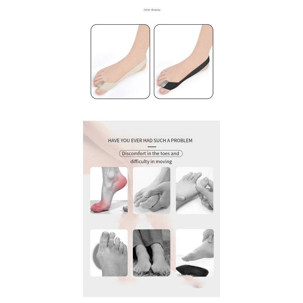 1Pcs Hallux Valgus Corrector Thumb Toe Separator Tension Strap Pain ...
