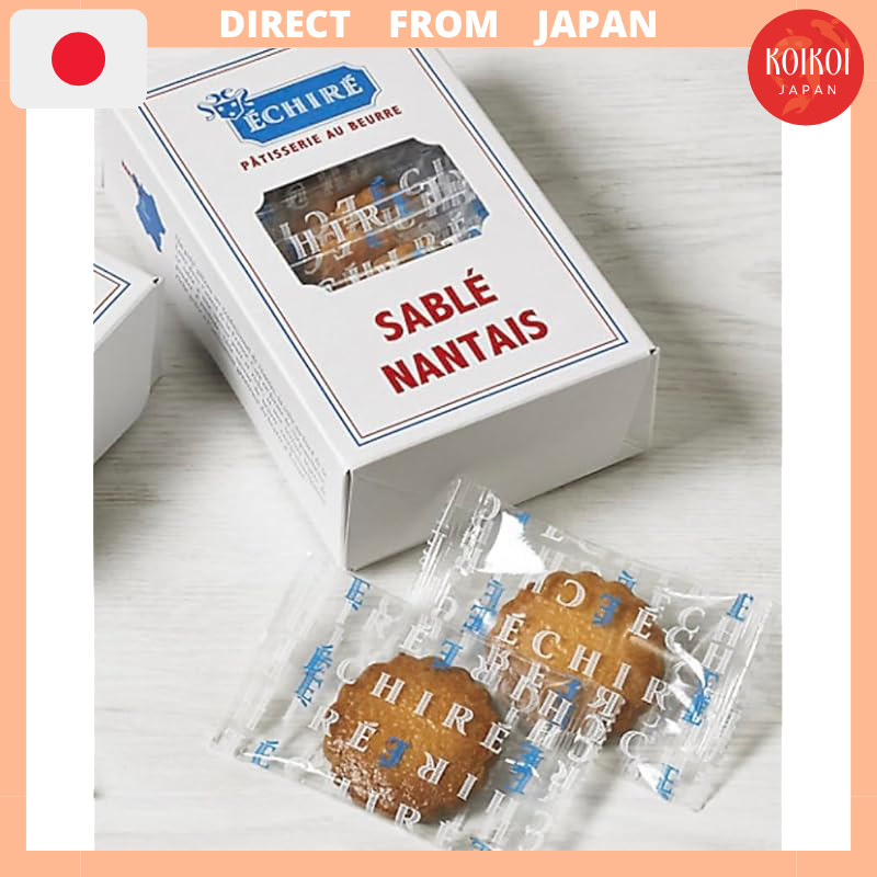 Echire Patisserie Sable Nantes, 10-piece cookie set with tote bag, made ...