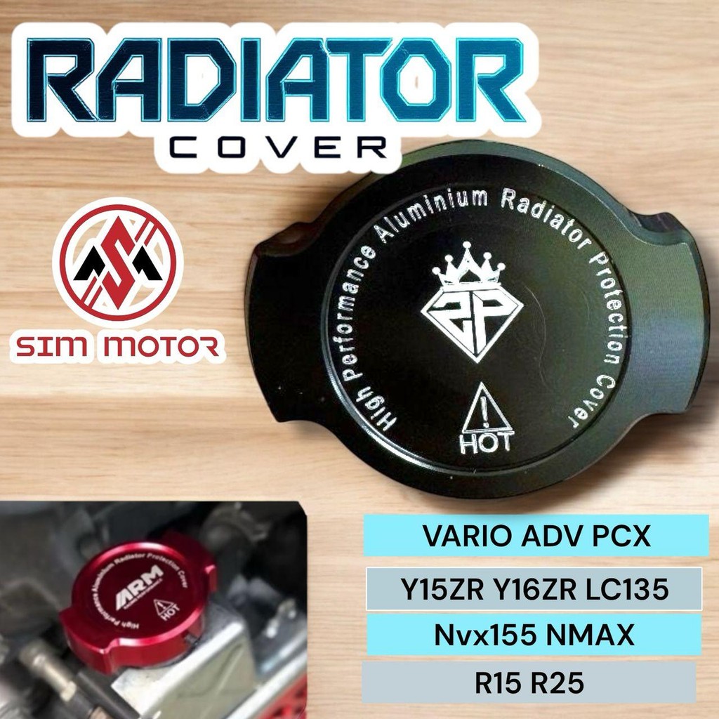 STONEPRO - Arm Radiator Cap Cover CPenutup Tangki Air CNC -Y15 Y16 ...