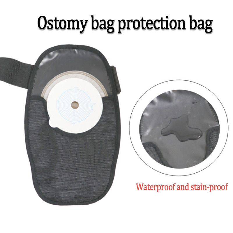 Colostomy Bag Cover Waterproof Adjustable Portable Universal Stretchy ...