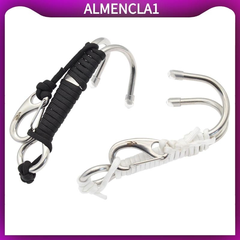[AlmenclaabMY] Hook, Hook Diving Double Stainless Steel Hook with Line ...