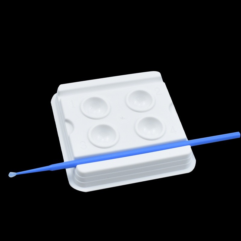 10pcs Dental Mixing Wells, Disposable Plastic Palette for Adhesive ...
