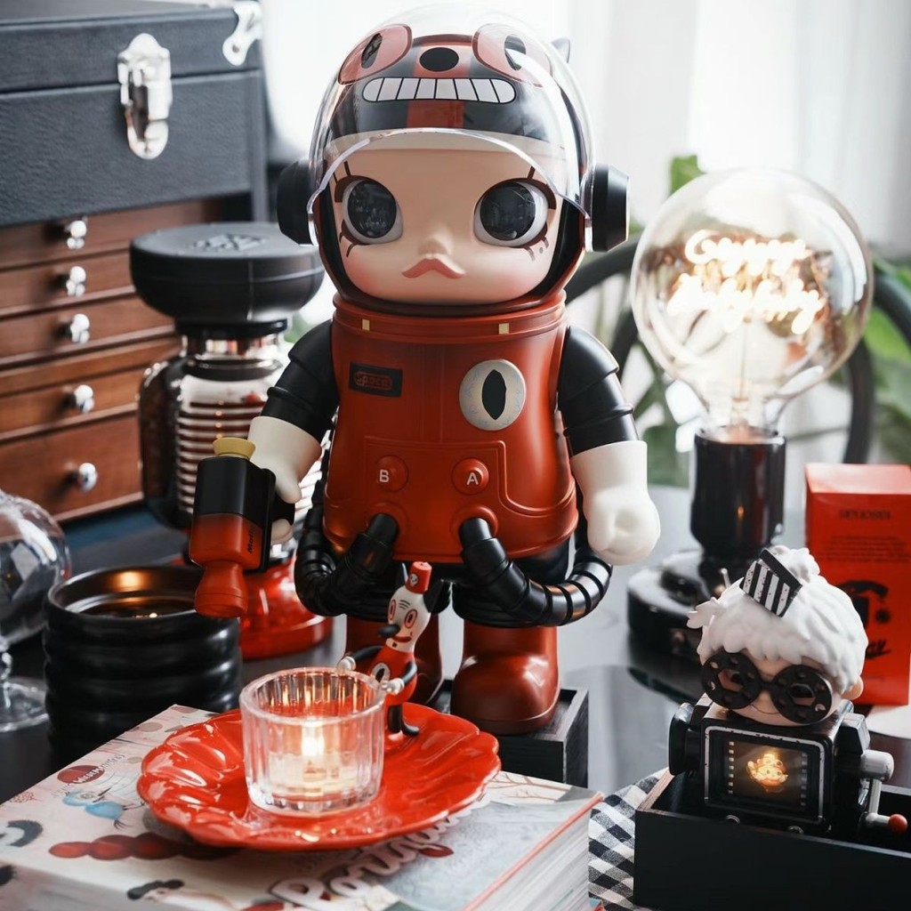 Nezha Doll POPMART POPMART SPACE MOLLY Baseman 400% Baseman Overseas ...