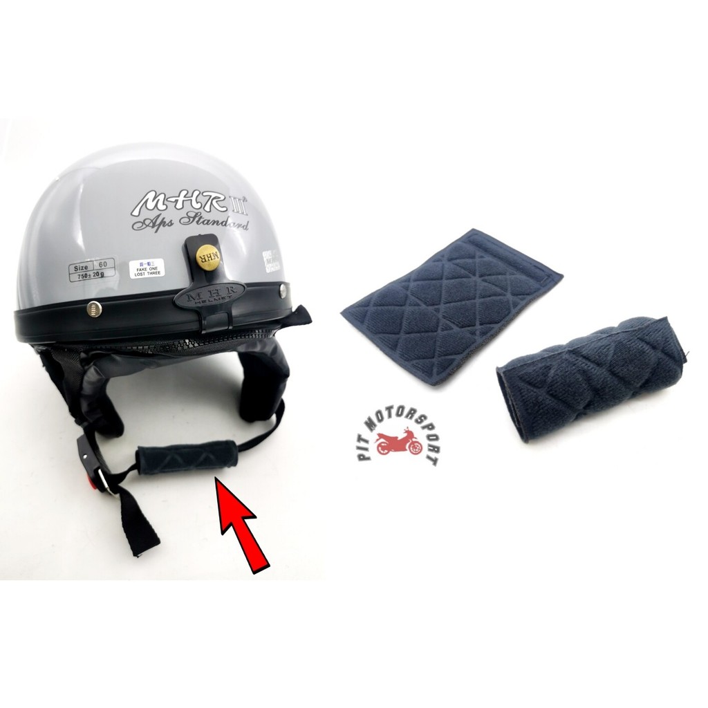 Sponge Helmet Chin Strap Pad Pads Foam Padding Replacement Universal ...