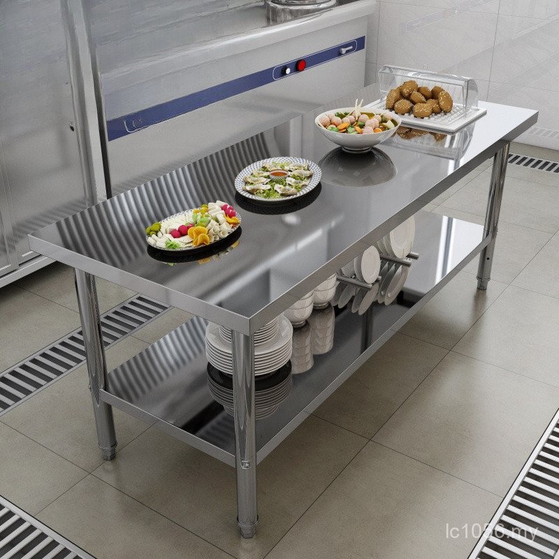 Countertop Stainless Steel Fish Tank Table Household Kitchen Shelf ...