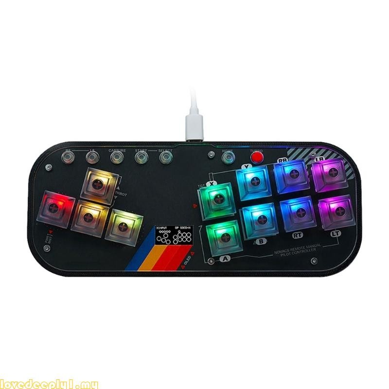 Love Game Controller Fighting Joystick for PC NS Mister with Type-C ...