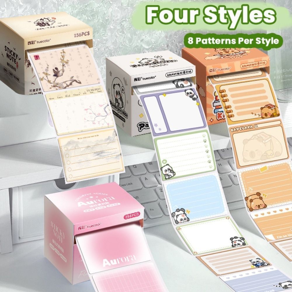 Multifunctional Pull-out Type Sticky Notes Full Adhesive DIY Labels ...
