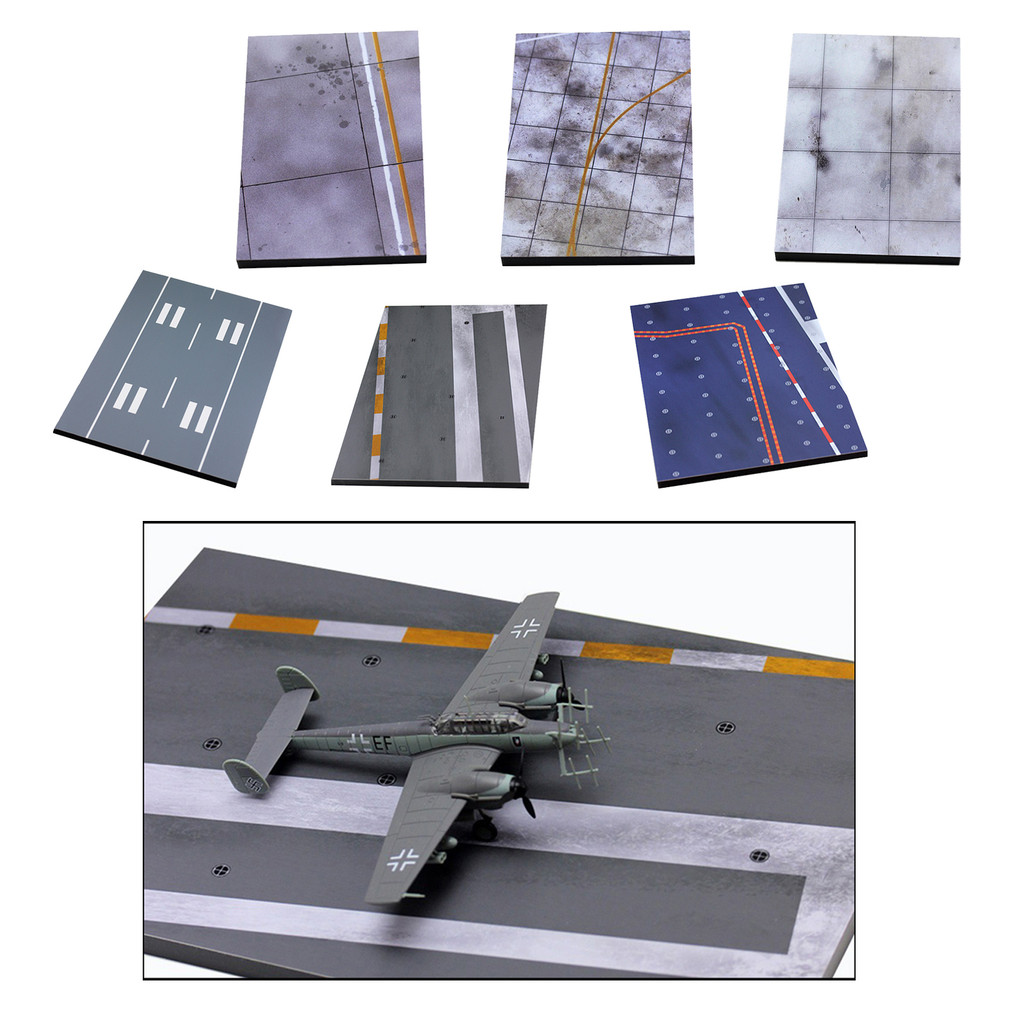 [uguuiya] 1/72 Fighter 1/144 Airport Runway Platform Airport Apron ...