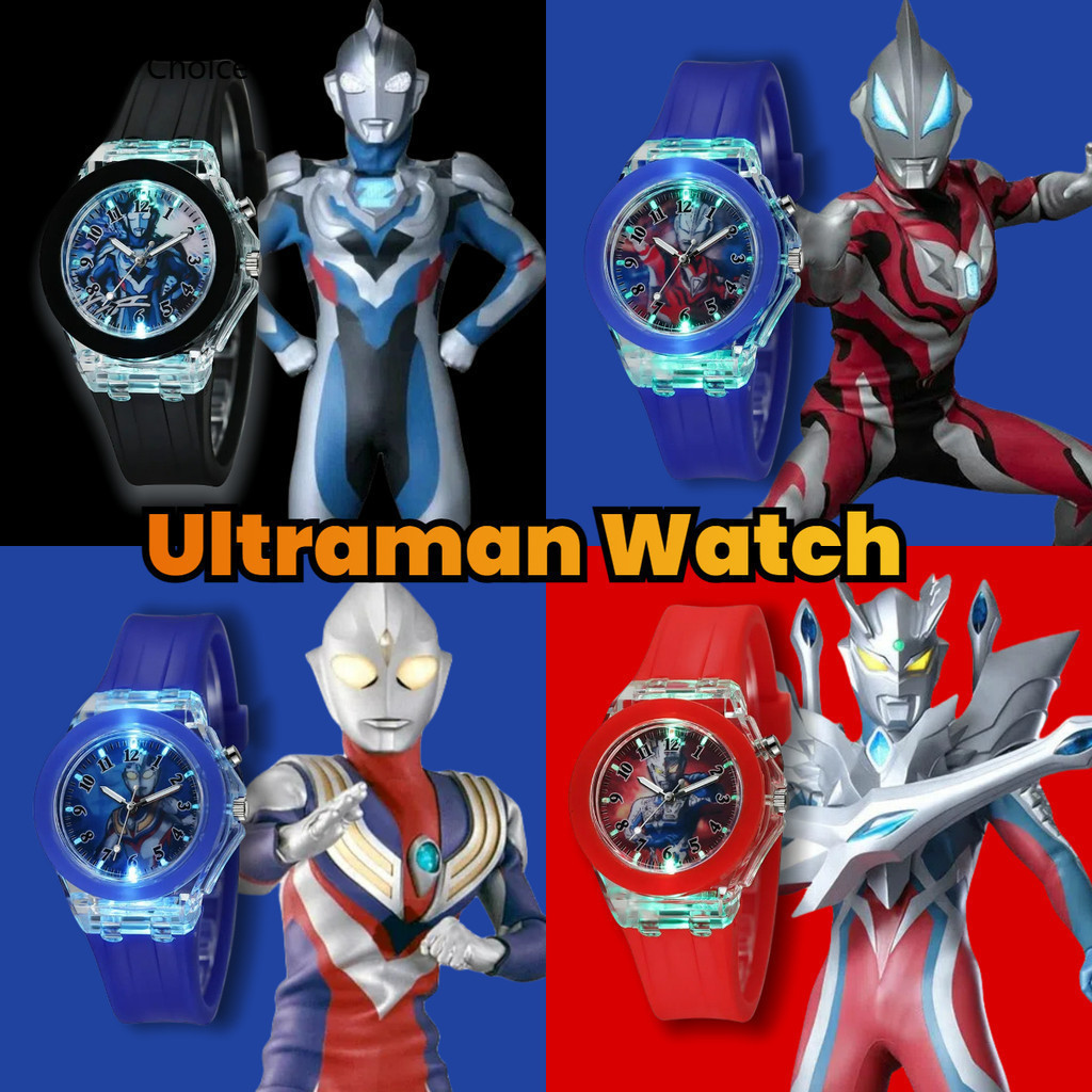 New Cartoon Ultraman Watches Primary School student Watches for Kids ...