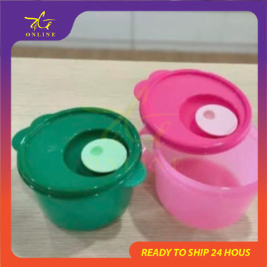 Tupperware 460ml Microwaveable CrystalWave Soup Mug Liquid Tight Soup ...