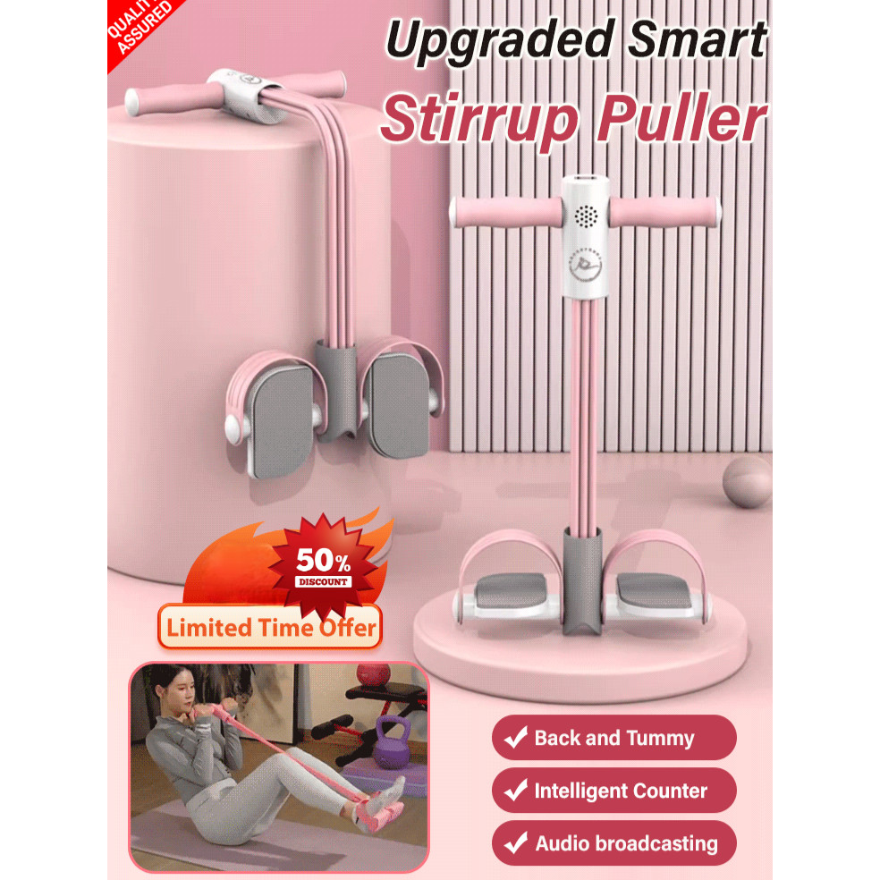 ⚡Hot⚡Smart puller Upgraded Smart Stirrup Puller Weight Loss Fitness ...