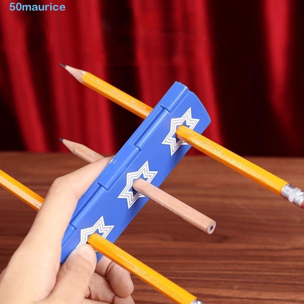 MAURICE Magic Props Learning Magician Illusion Props Pencil Penetration ...