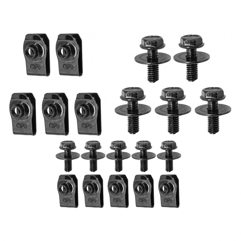 Car Body Bolts and U nut Clips Kit For Honda For Accord Engine Cover ...