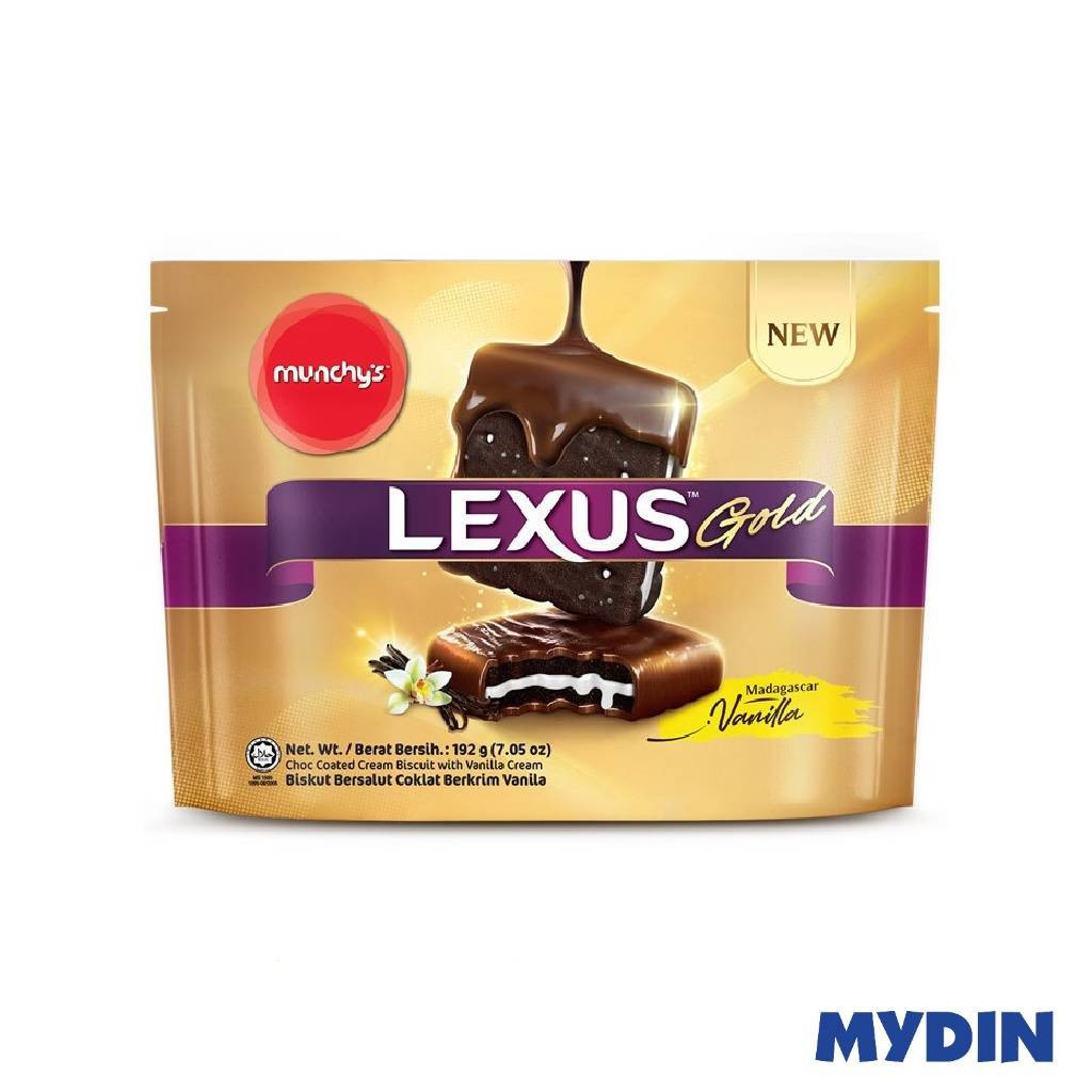 Munchy's Lexus Gold Chocolate Coated Madagascar Vanilla (192g) | Shopee Malaysia