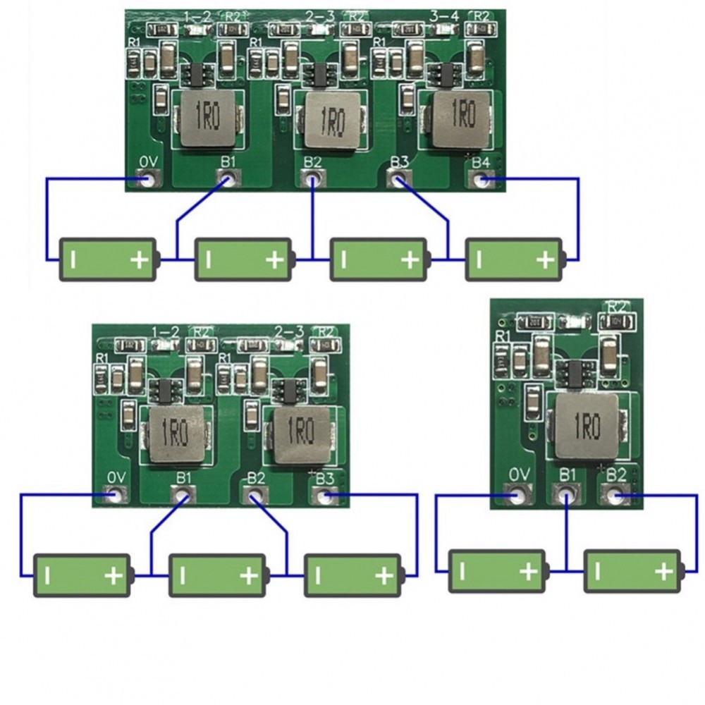 High Performance Active Balancer for LiFePo4 Batteries 1 3A Balance ...