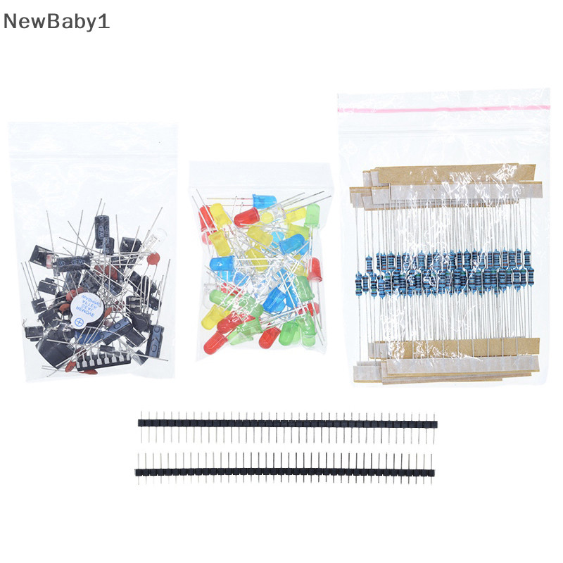 Nb New Basic Starter Kit For Arduino Uno Mega2560 Raspberry Pi With Led Buzzer Capacitor 9347