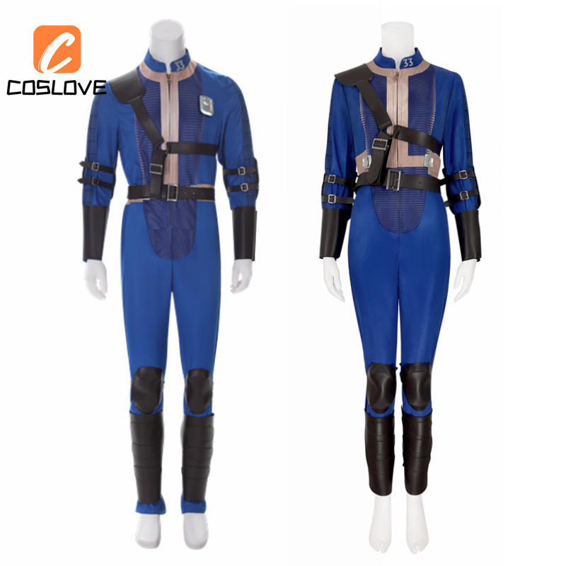 New Movie Fallout 4 Cosplay Jumpsuit Cosplay Clothing Full Set Costume ...